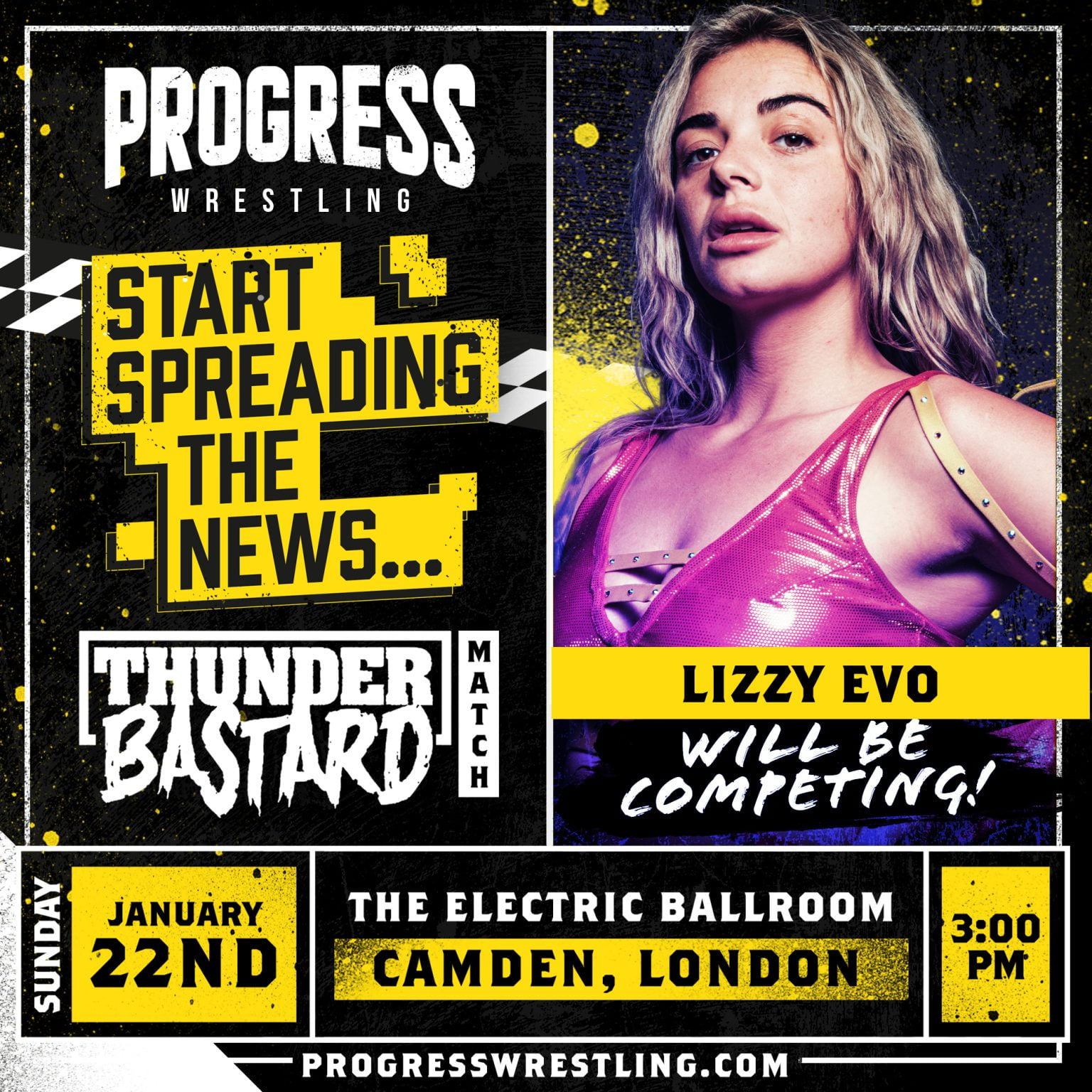 “I haven’t come to PROGRESS to make friends” Lizzy Evo Returns At ...