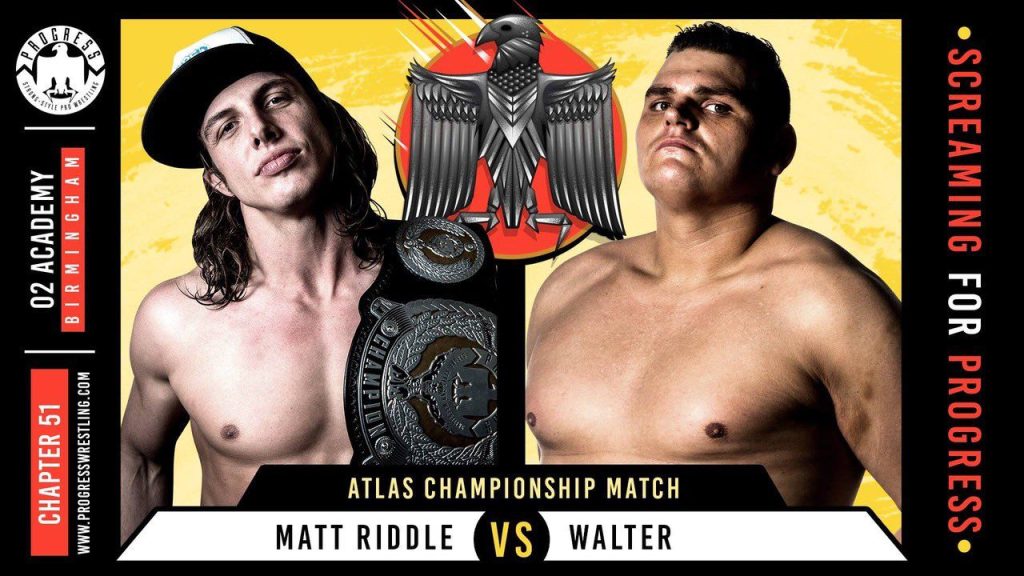 Gunther WWE v Riddle - PROGRESS Wrestling Rivalry in WWE
