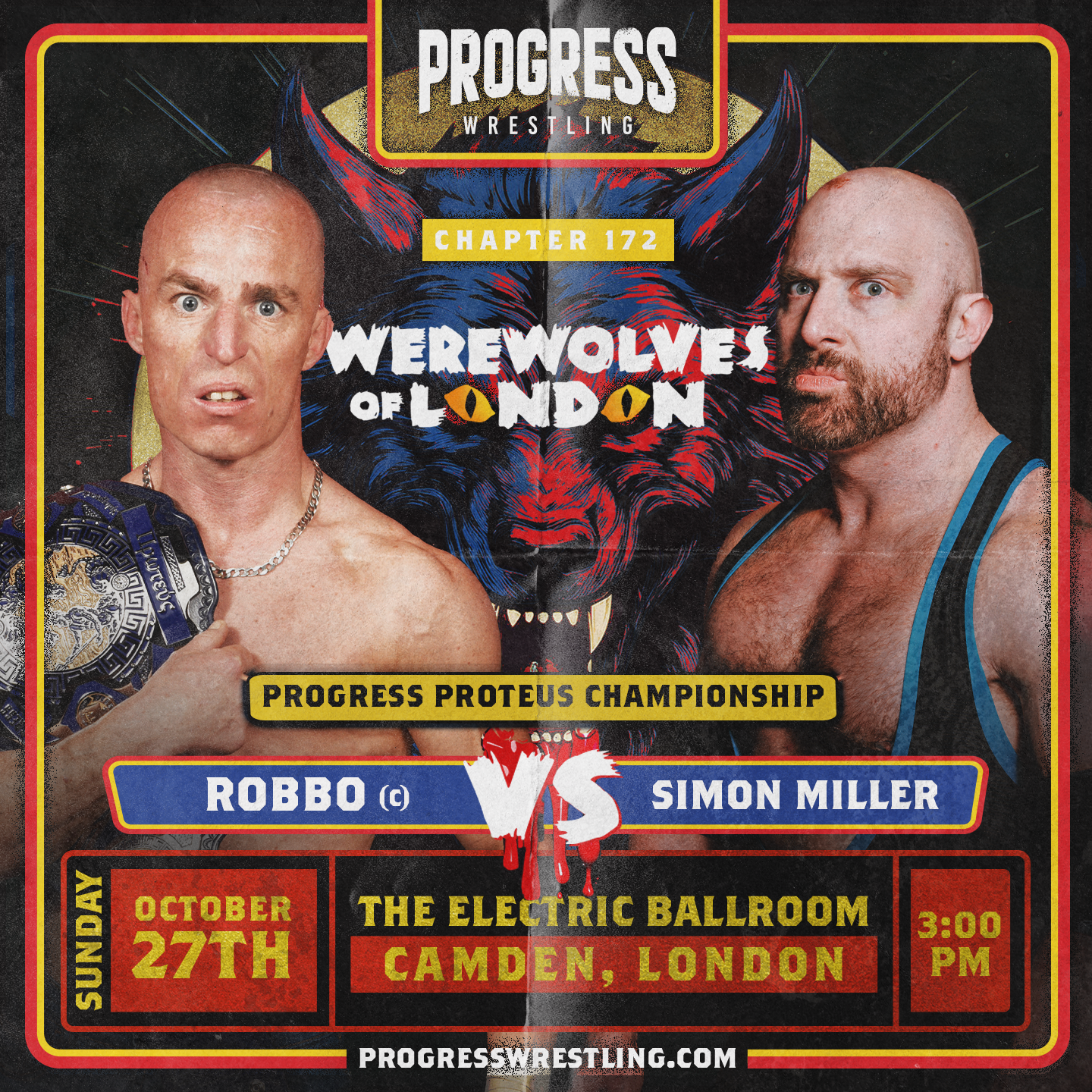 PROGRESS Wrestling Simon Miller Interview: “Losing to Robbo would just ...