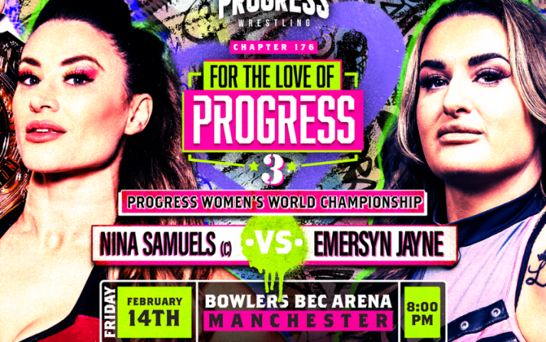 Nina Samuels vs. Emersyn Jayne for the PROGRESS Women’s World ...