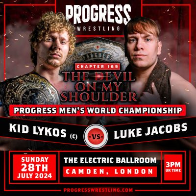 Luke Jacobs PROGRESS Wrestling - Watch on Demand PROGRESS PLUS North ...